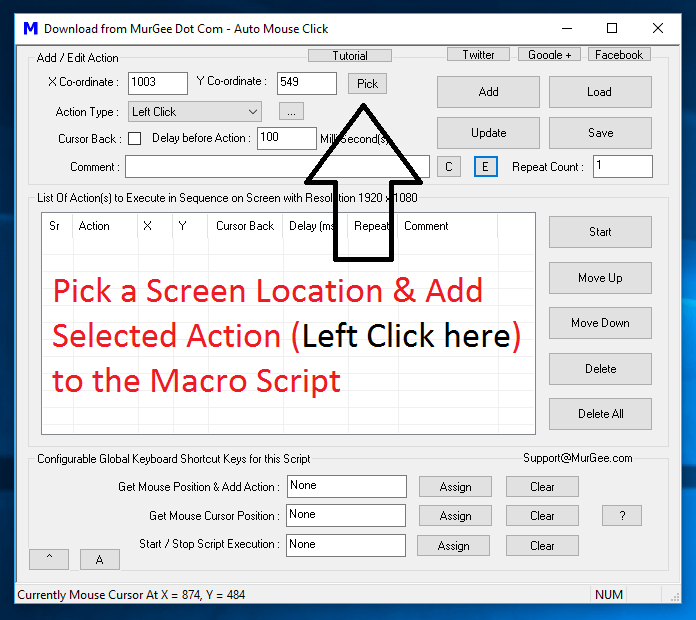 How To Add Macro Actions To The Script Automate Windows With Mouse And Keyboard Automation 