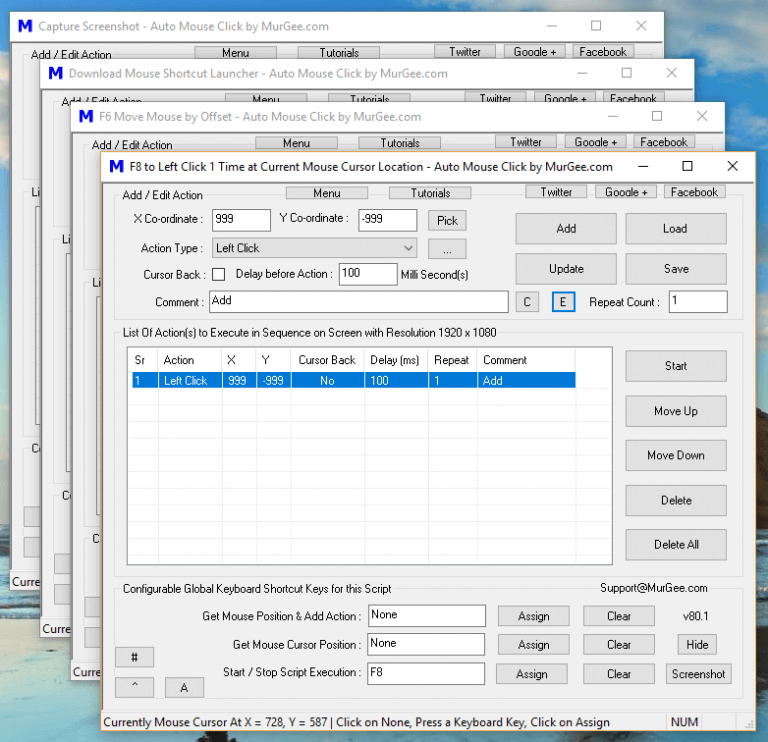 Running Multiple Instances Of Auto Mouse Click Automate Windows With Mouse And Keyboard